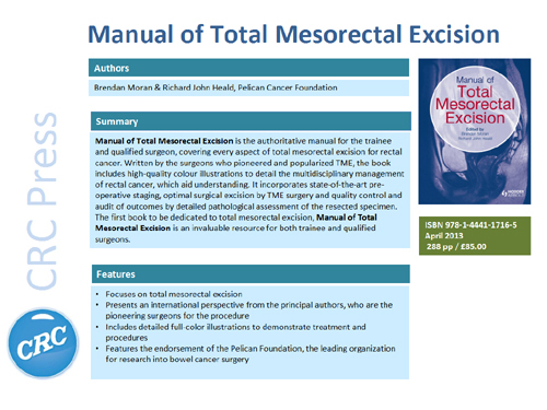 Total Mesorectal Excision (TME) - Pelican Cancer Foundation